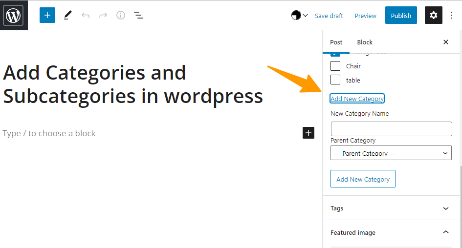 How To Add Categories And Subcategories In WordPress WebTalkHub