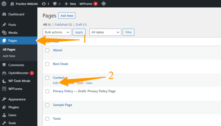 How To Find WordPress Page Id Or Post Id WebTalkHub