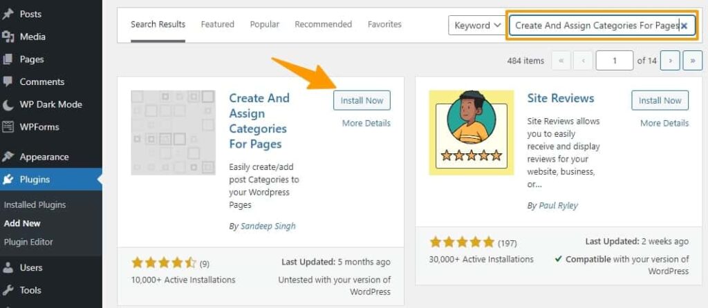How To Add Categories And Tags For Wordpress Pages