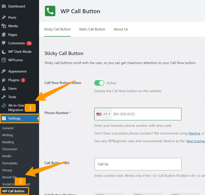 How To Make A Phone Number Clickable In WordPress