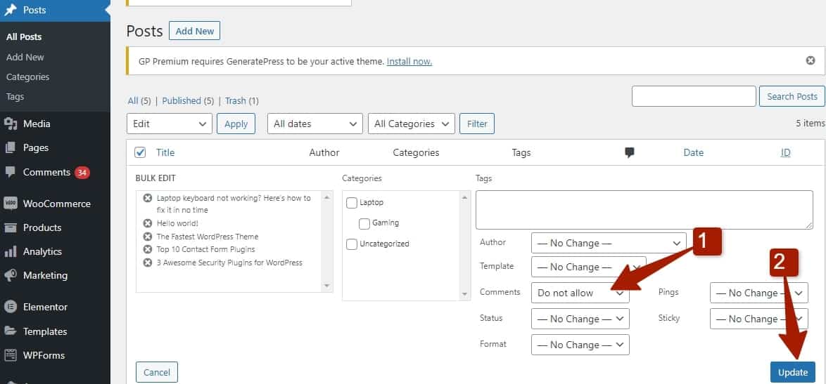 How to Disable Comments in Wordpress (Step by Step)