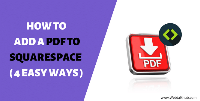 How To Add A PDF To Squarespace 4 Easy Ways 